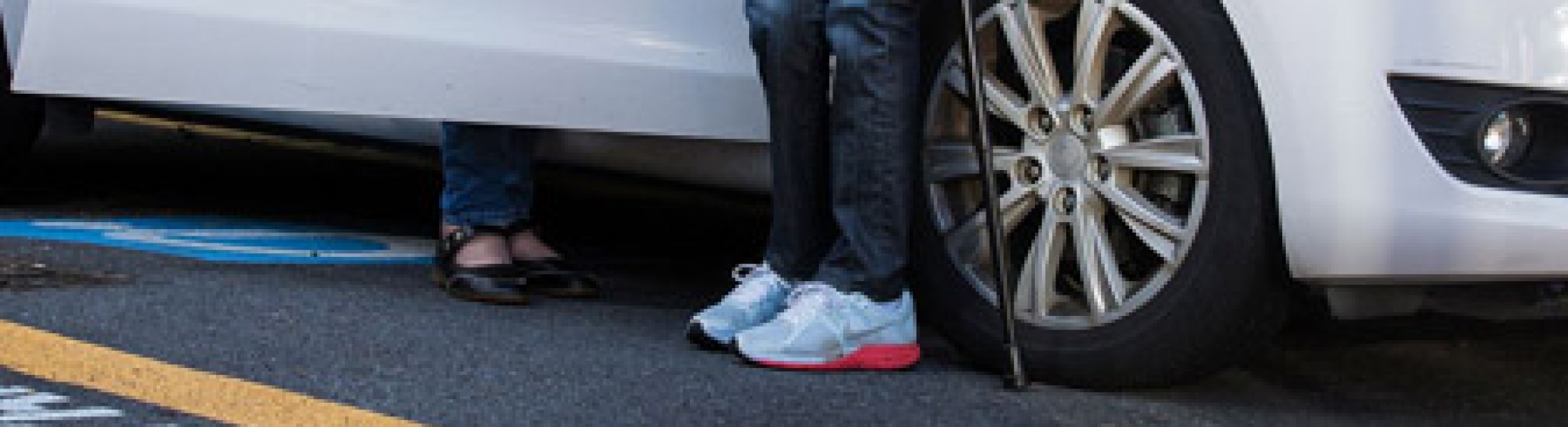 two-women-next-to-car-parked-in-acrod-parking-bay | ACROD